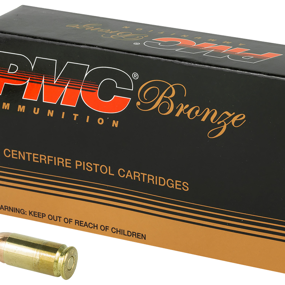PMC 40D Bronze 40S&W 165gr Full Metal Jacket 50 Per Box/20 Case – Rock ...